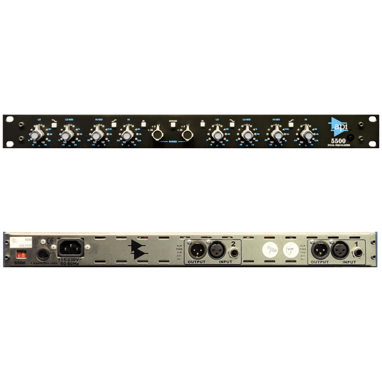 API 5500 Ecualizador dual con amplificación y atenuación - Compra en ...